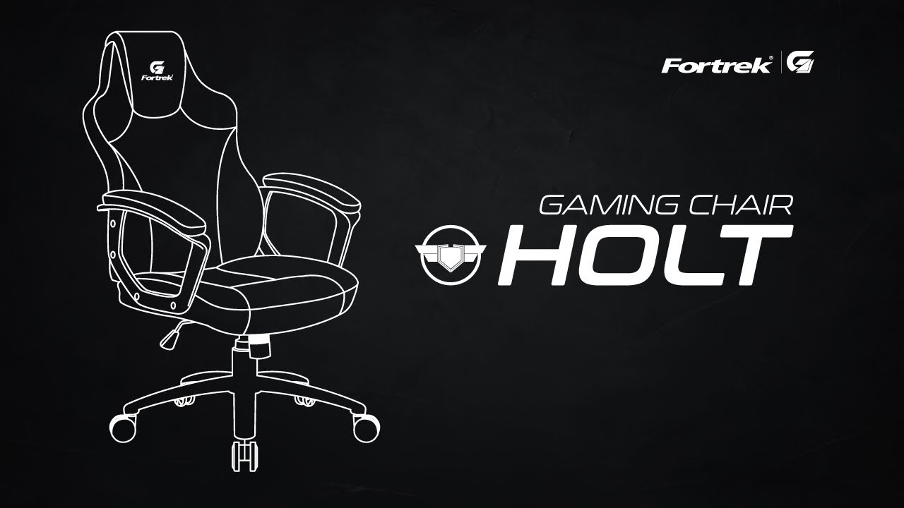 Cadeira Gamer Fortrek Holt Preta/Vermelha - YouTube