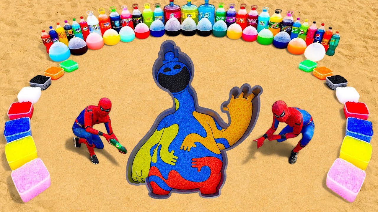 How to make Doey the Doughman with Orbeez, Balloons Fanta, Pepsi, Mtn ...