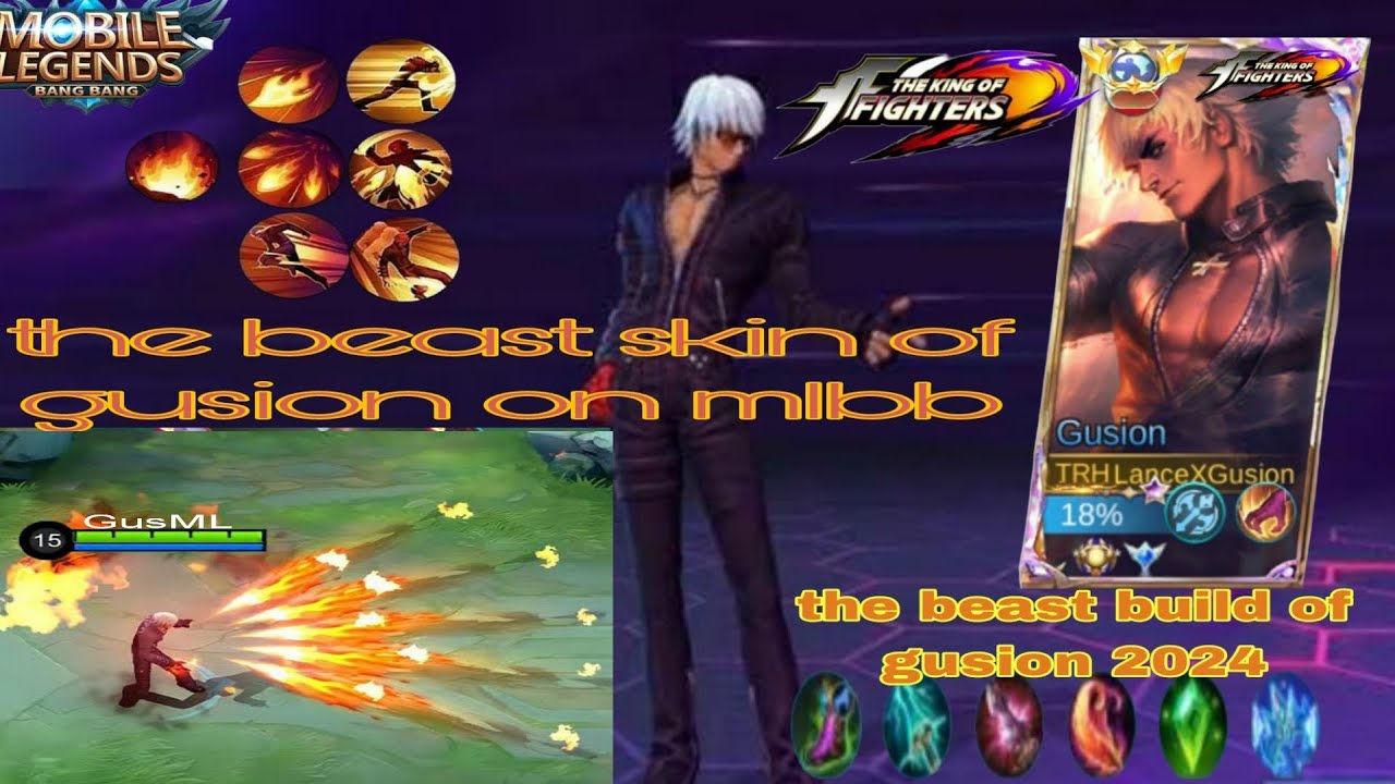 Gusion kof skin solo RG this is how to counter ling X franco X johnson ...