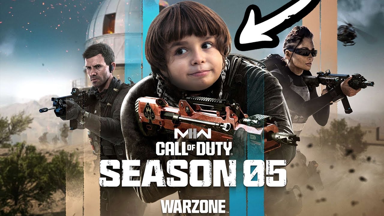 Babysitting a Random Kid in Warzone Season 5 - YouTube