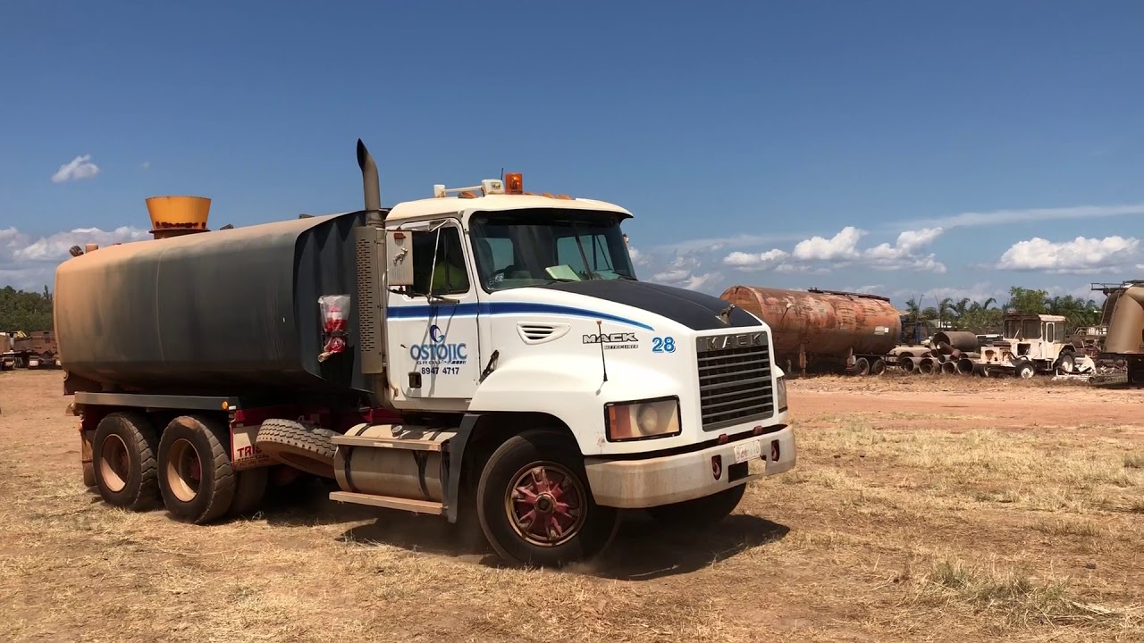 2003 Mack Metroliner 6x4 13,000L Water Tanker Truck - YouTube