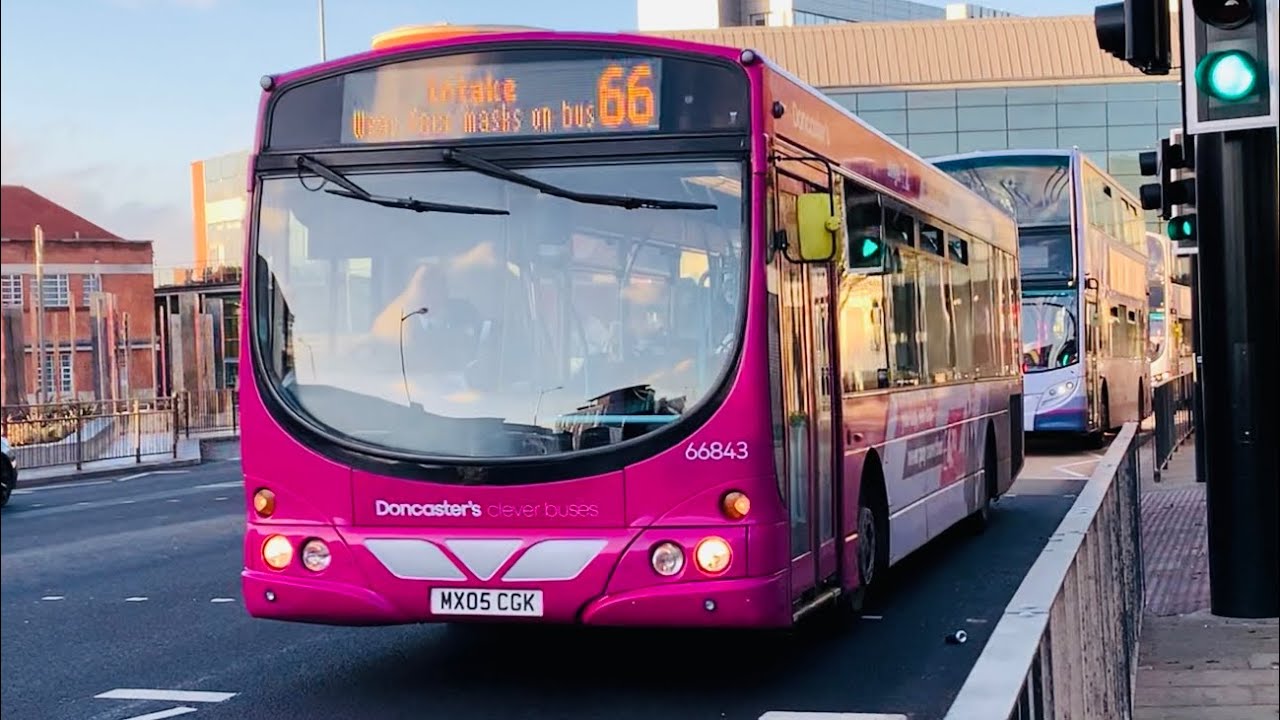 First Bus Doncaster X First Leicester 66843 On 66 From Bentley To ...