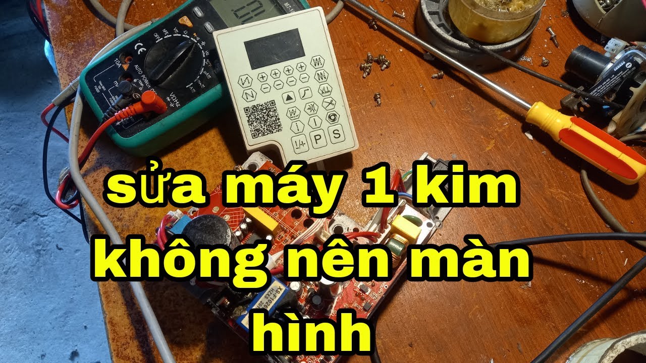 Sửa máy may công nghiệp | cách sửa máy 1 kim không nên màn hình | sửa máy may tại nhà ( p9 ...