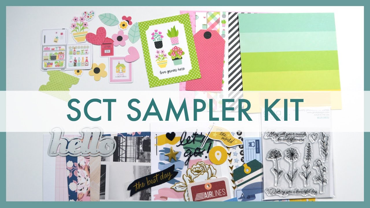 SCT Sampler Kit unboxing and project! July 2022 - YouTube
