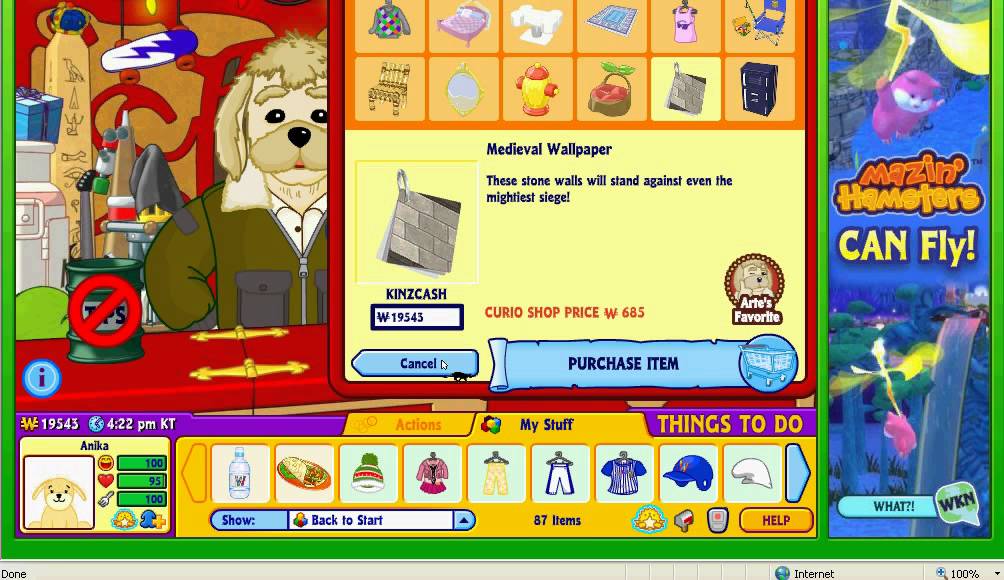 AWESOMEST STUFF AT THE CURIO SHOP!!!! ~WEBKINZ~ - YouTube