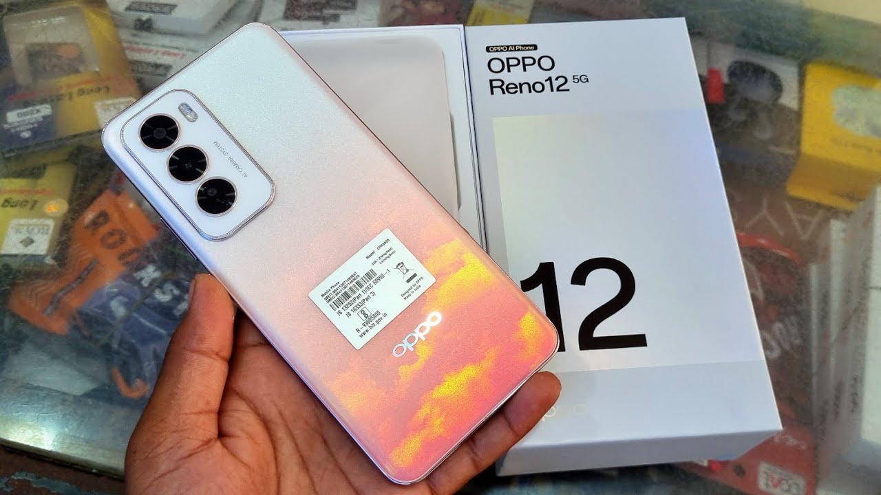 Oppo Reno 12 5G Unboxing & First impression⚡| 120 Hz 3D Curve Display 🔥 ...