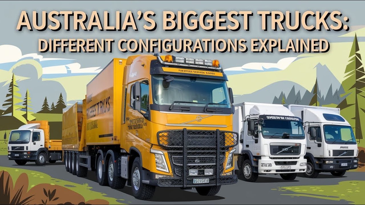 A Guide to Truck Configurations in Australia #truck - YouTube