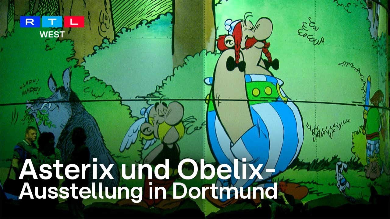 Dortmund: Neue Asterix und Obelix-Ausstellung bei Phoenix des Lumières ...