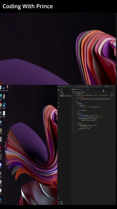 Day 24 30 day coding challenge #softwareengineer #coding #code #javascriptcoding #visualart # ...