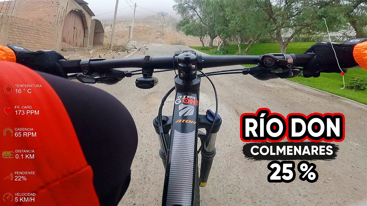 🔼 RÍO DON y COLMENARES | 25 % de Pendiente Máxima🔺 - YouTube