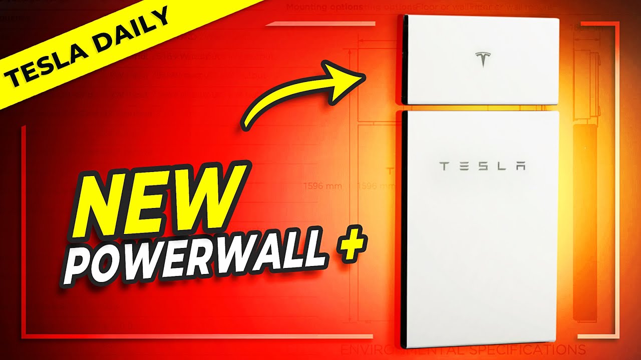 Tesla Quietly Releases New Powerwall+ - YouTube