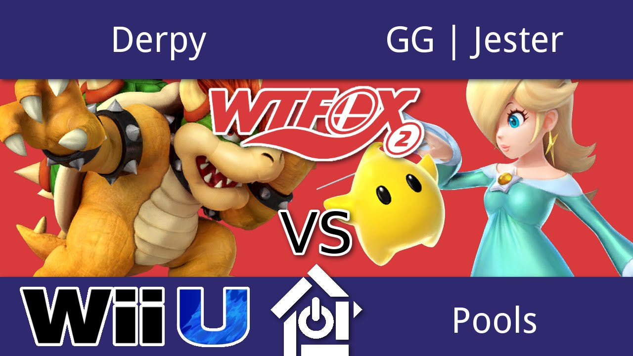 WTFox2 - Derpy (Bowser) vs GG | Jester (Rosaluma) - Smash 4 Pools - YouTube