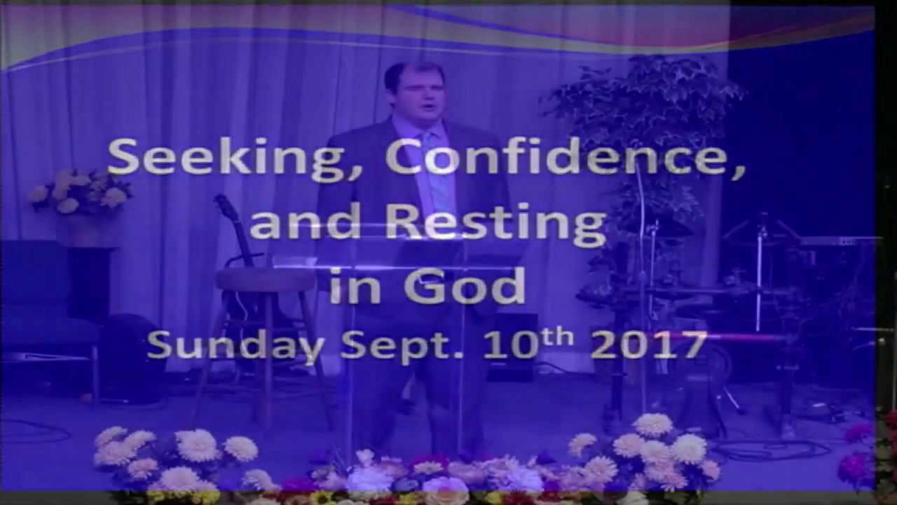 Jason Heckert - Seeking, Confidence and Resting in God - YouTube