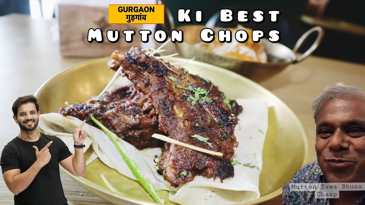 Award winning Mutton Tawa chops making from Gurgaon | Restaurant Recipe ...