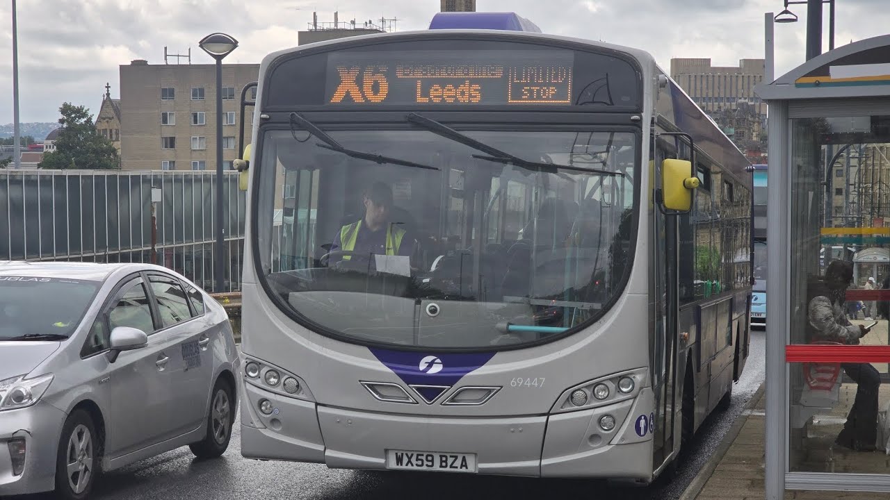 *New Transfer And Repaint* (First Bradford 69447 WX59BZA) On X6 To ...