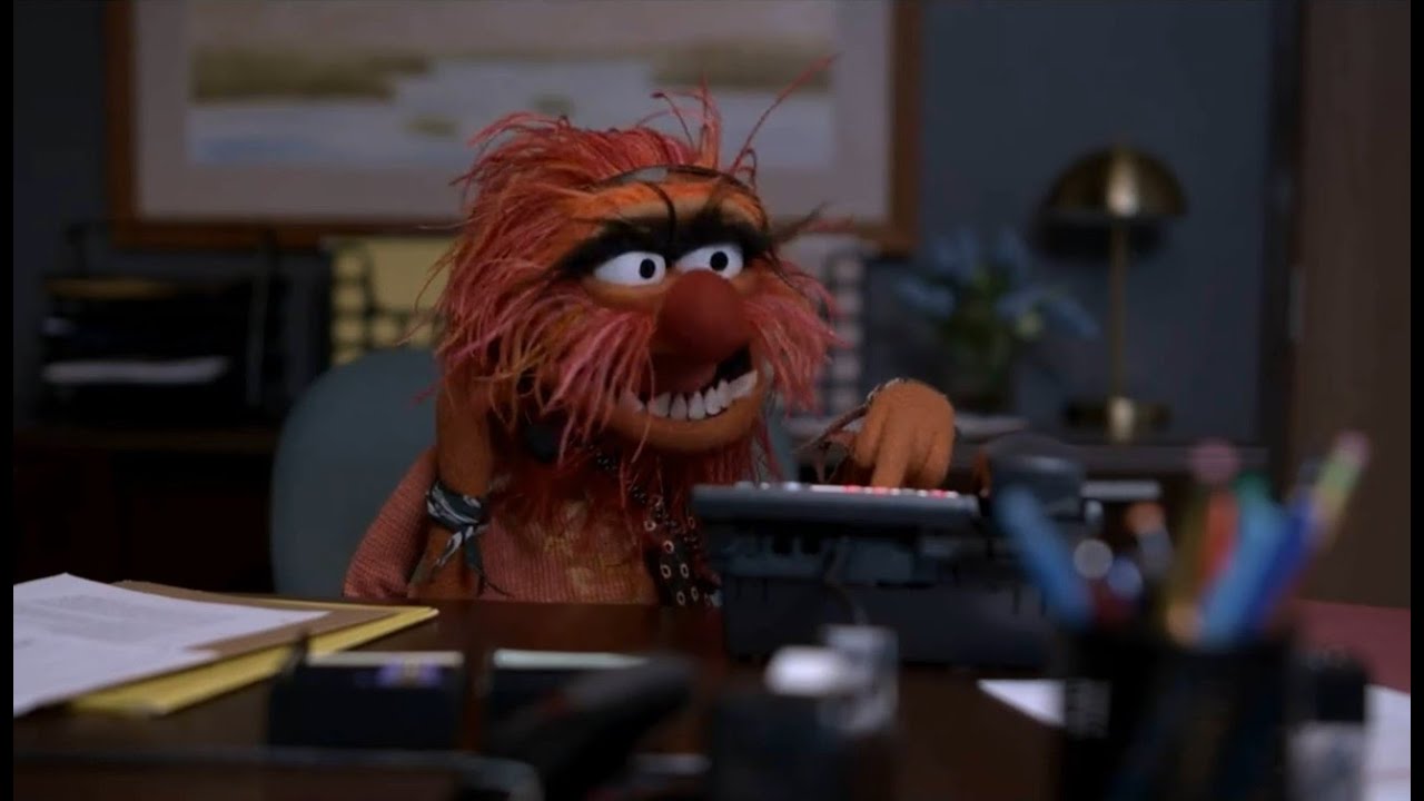 Animal Gets a New Job as Phone Operator | The Muppets Mayhem - YouTube
