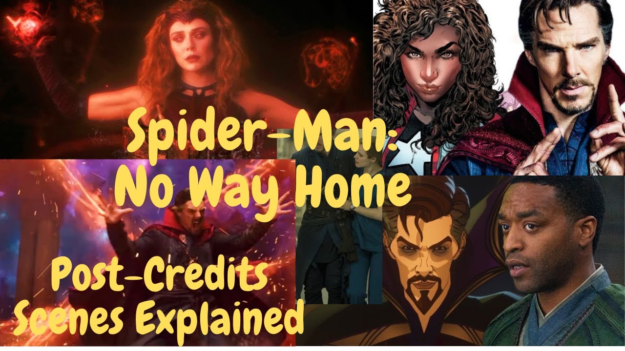 Spider Man No Way Home Post Credits Scenes Explained - YouTube