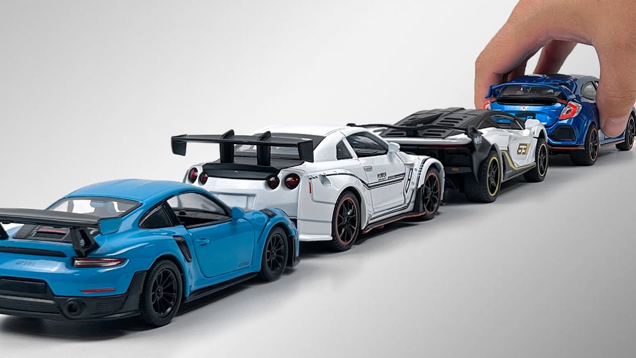 Mini Sport Cars | Diecast Model Cars | MIni Nissan GTR | Porsche 911 ...