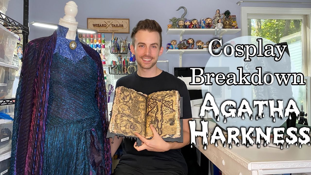 Cosplay Breakdown: Agatha Harkness from Wandavision - YouTube