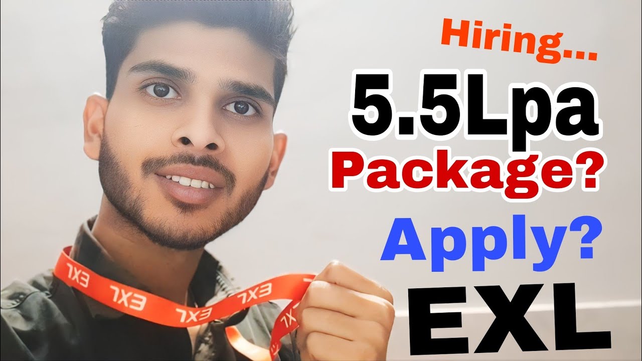 Walk-in Hiring in EXL 😲 | EXL work in computer | How to join EXL ...