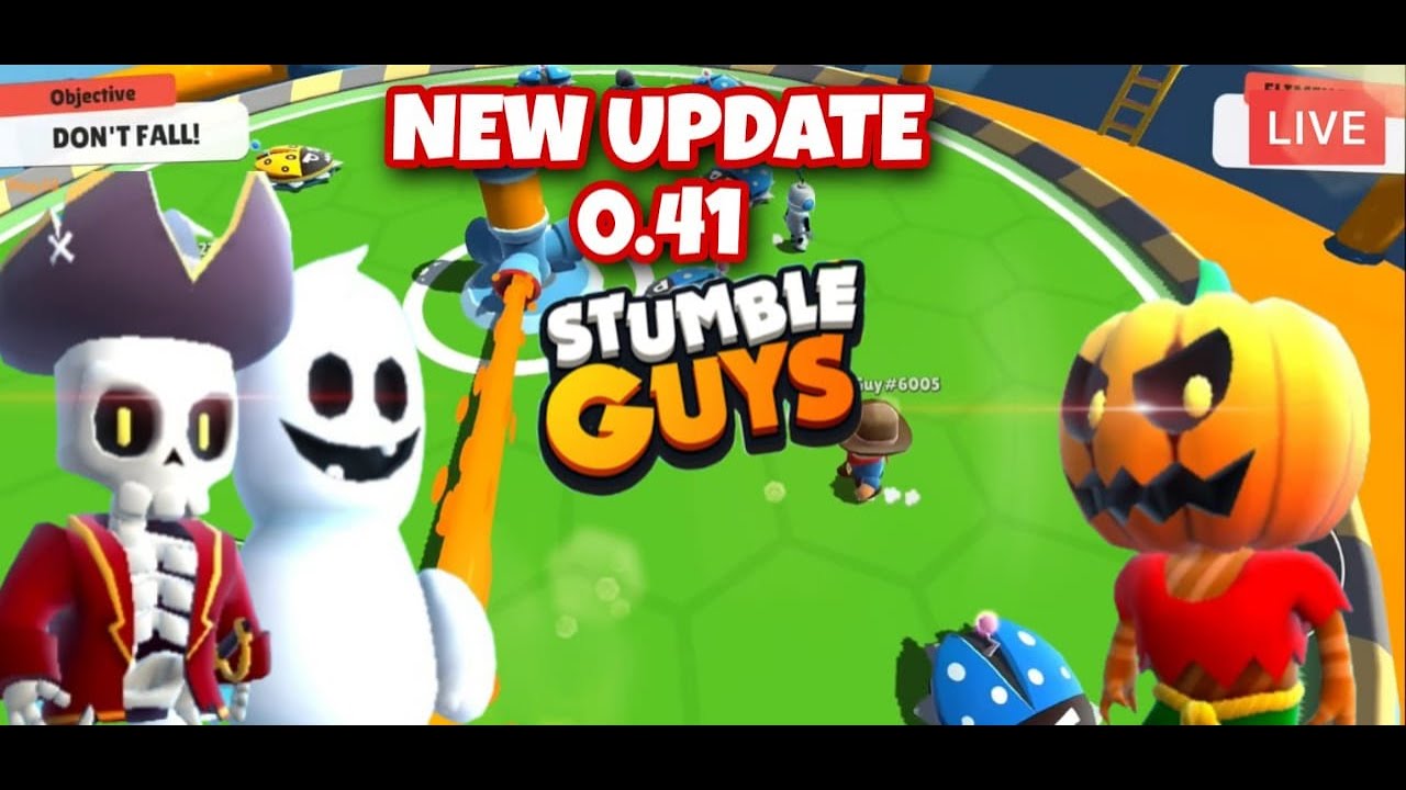STUMBLE GUYS : NEW UPDATE 0.41 | HIT 2.5K SUBSCRIBER | STREAMING WITH ...