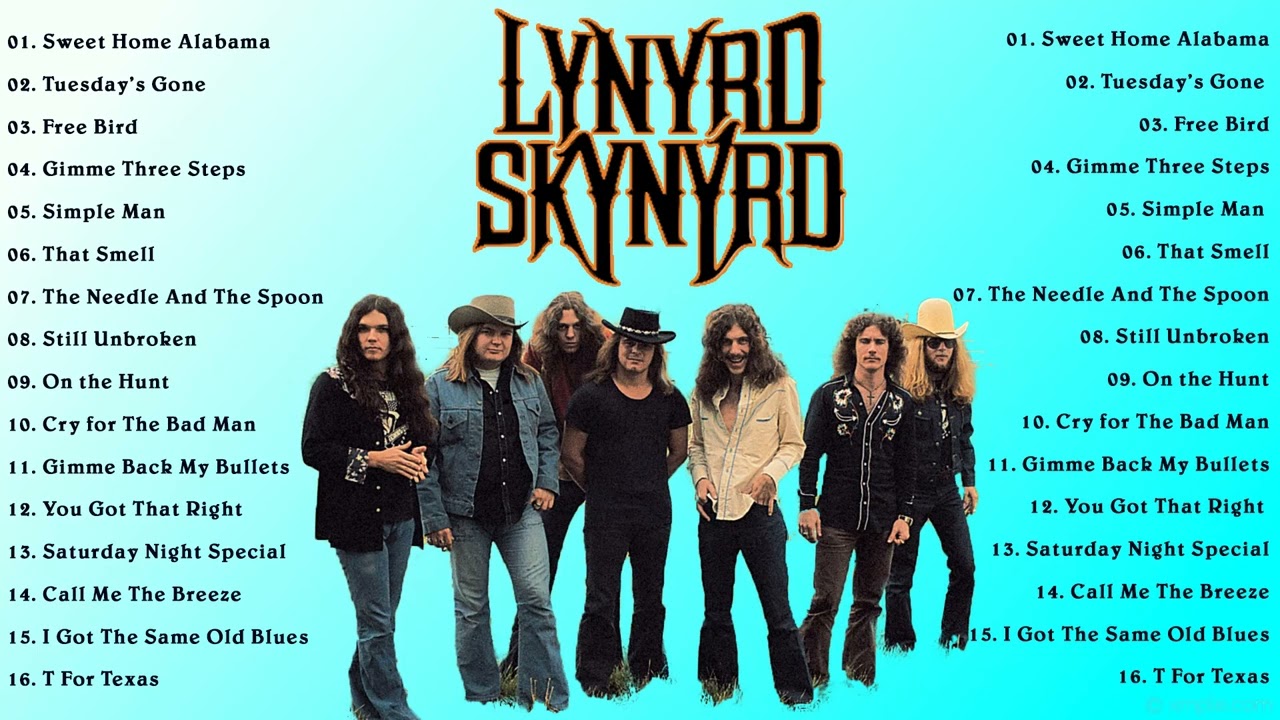Lynyrd Skynyrd Greatest Hits Full Album - Best Songs of Lynyrd Skynyrd ...
