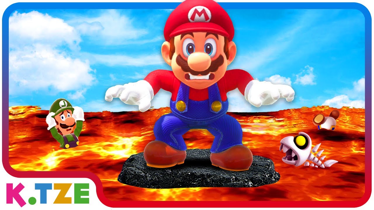 Floor is Lava EXTREME 🔥😱 Super Mario Odyssey Story - YouTube