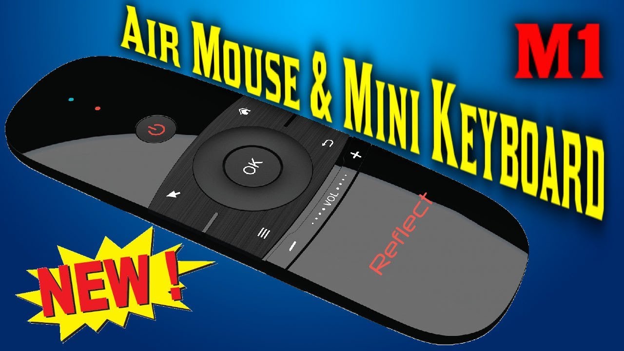 Пульт Reflect Air Mouse M1 воздушная мышь, мини клавиатура, возможность ...