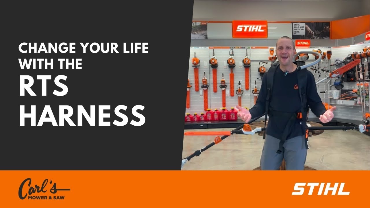 STIHL RTS Harness Review - YouTube