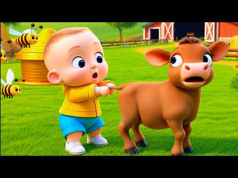 MuMu the cow, Cartoon for kids “Farm Adventures 🐄 Nursery Rhymes Nick Songs / Music for Kids, baby