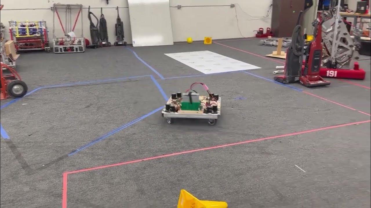 FRC Team 3838 Swerve Drive Test (2023) - YouTube