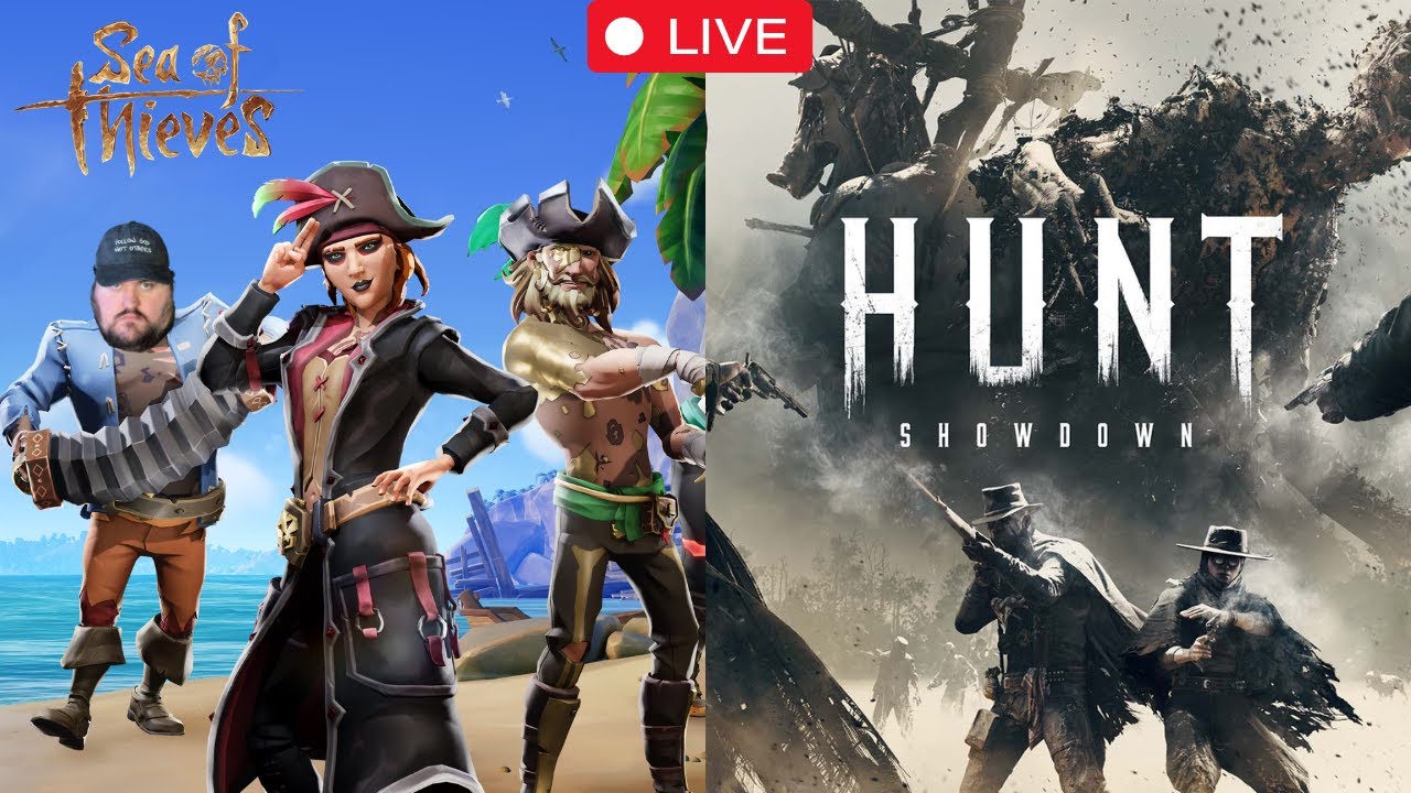🔴LIVE - SOT SEASON 13 PRE SEASON HYPE AND THEN HOPPING ON HUNT SHOWDOWN ...
