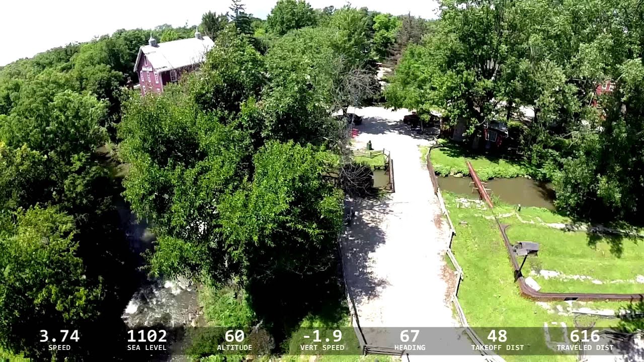 DJI Phantom - Flytrex/Dashware - Clifton Mill - YouTube