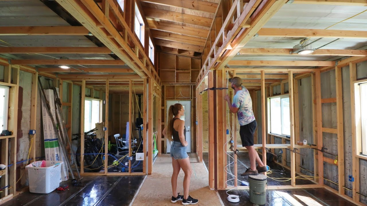 BUILDING OUR OWN HOME | Finishing Electrical - YouTube