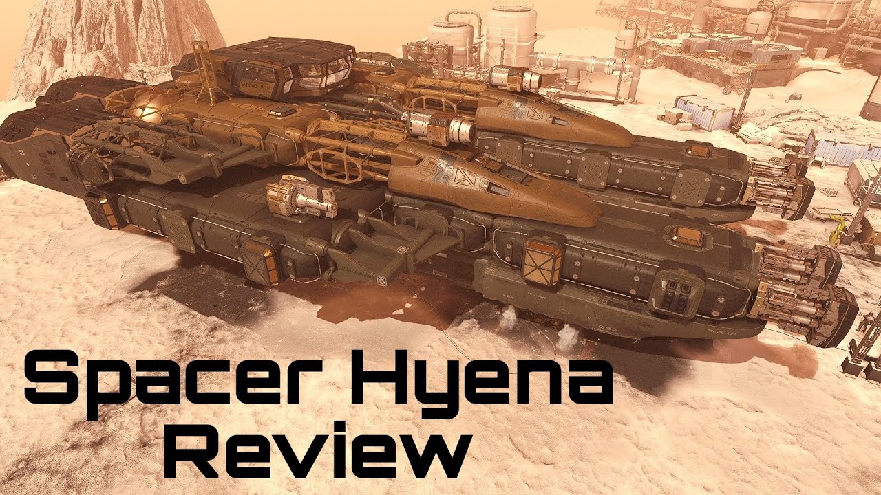 Starfield Spacer Hyena Ship Review - YouTube