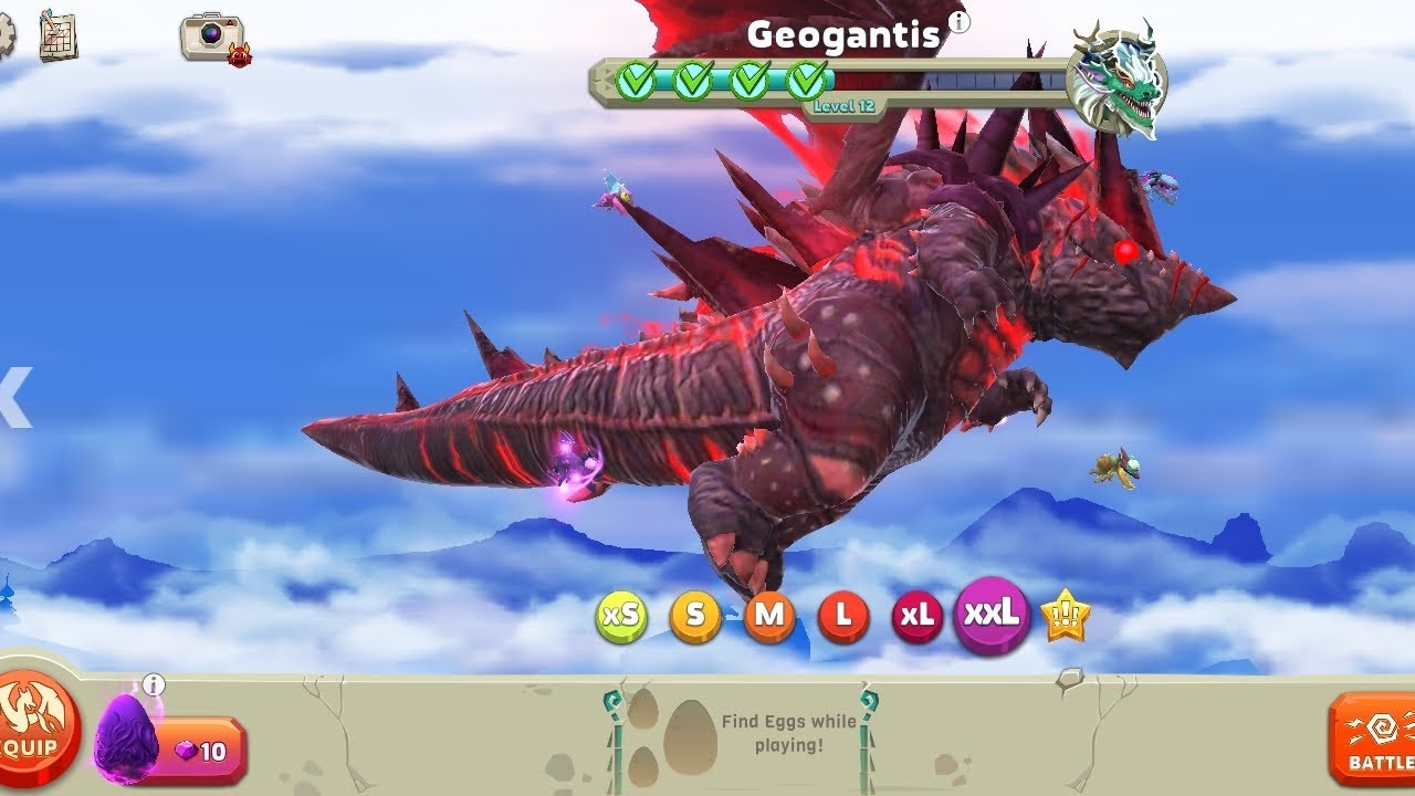 Playing as my best dragon in hungry dragon - YouTube