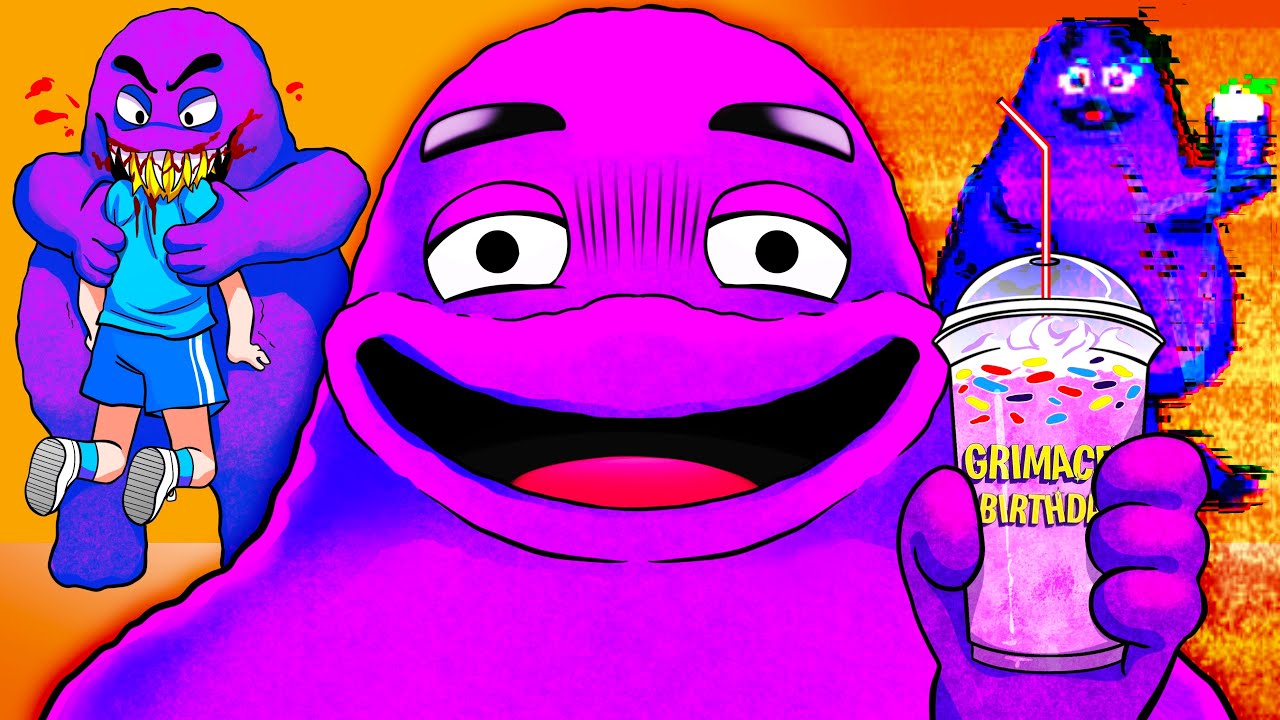 DON'T DRINK The McDonalds Grimace Shake... | Squad Plays - YouTube