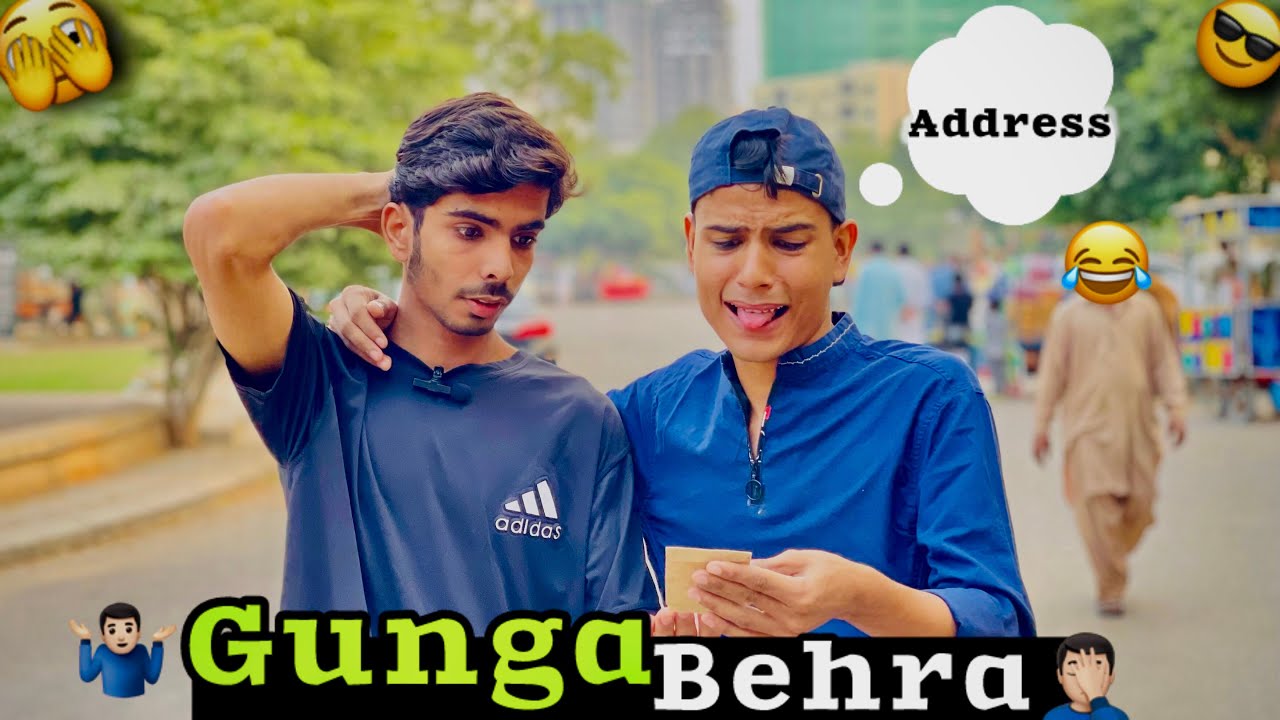 Asking Address Dumb & Deaf Prank | Episode 5 | Haider Shoaib - YouTube