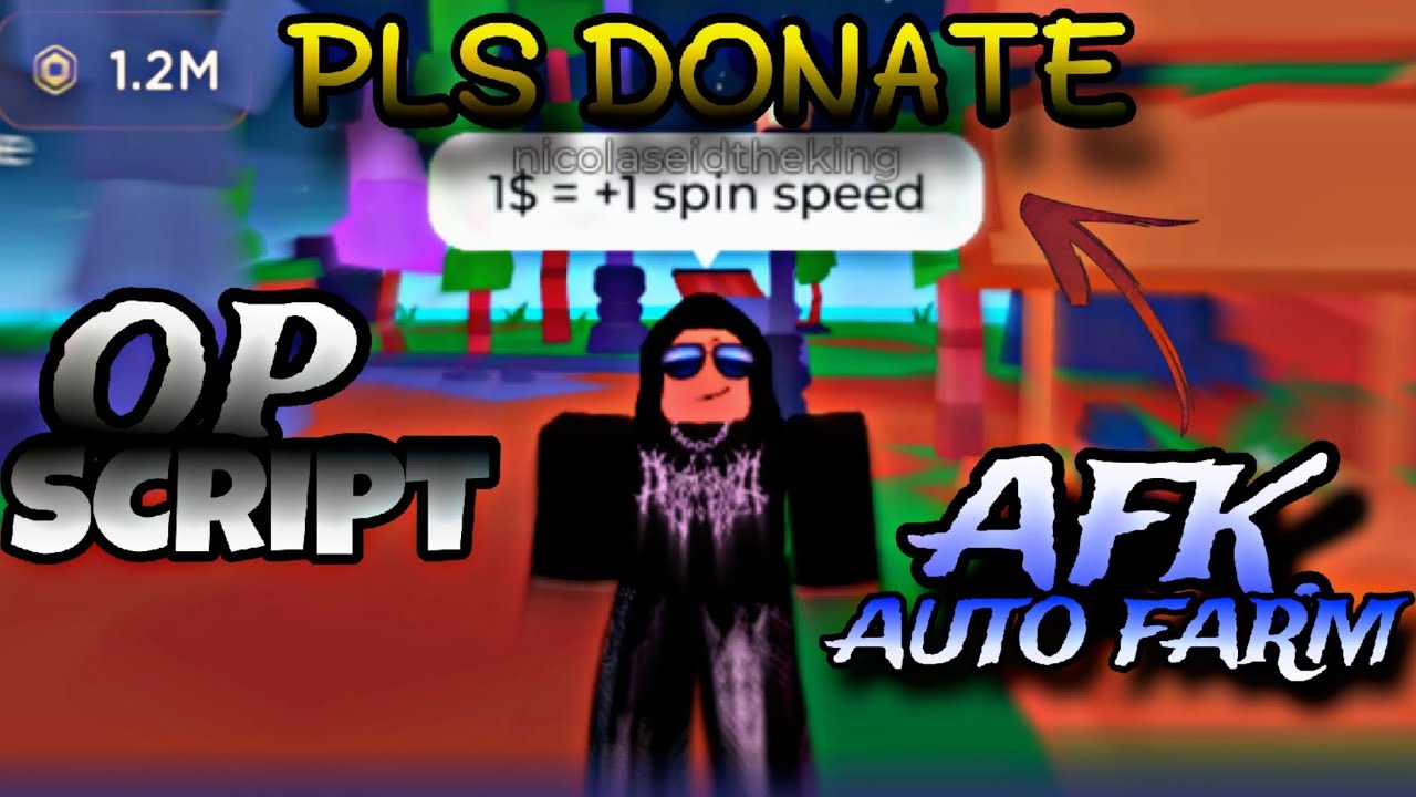 🔥 OP Pls Donate Script (2025) – Auto Farm, Infinite Robux & More ...