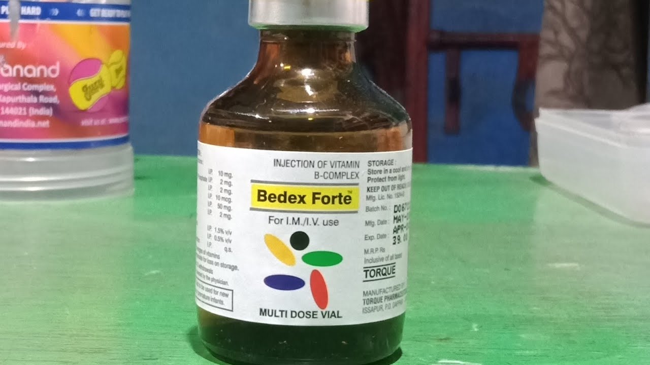 Bedex forte vile injection in hindi - YouTube