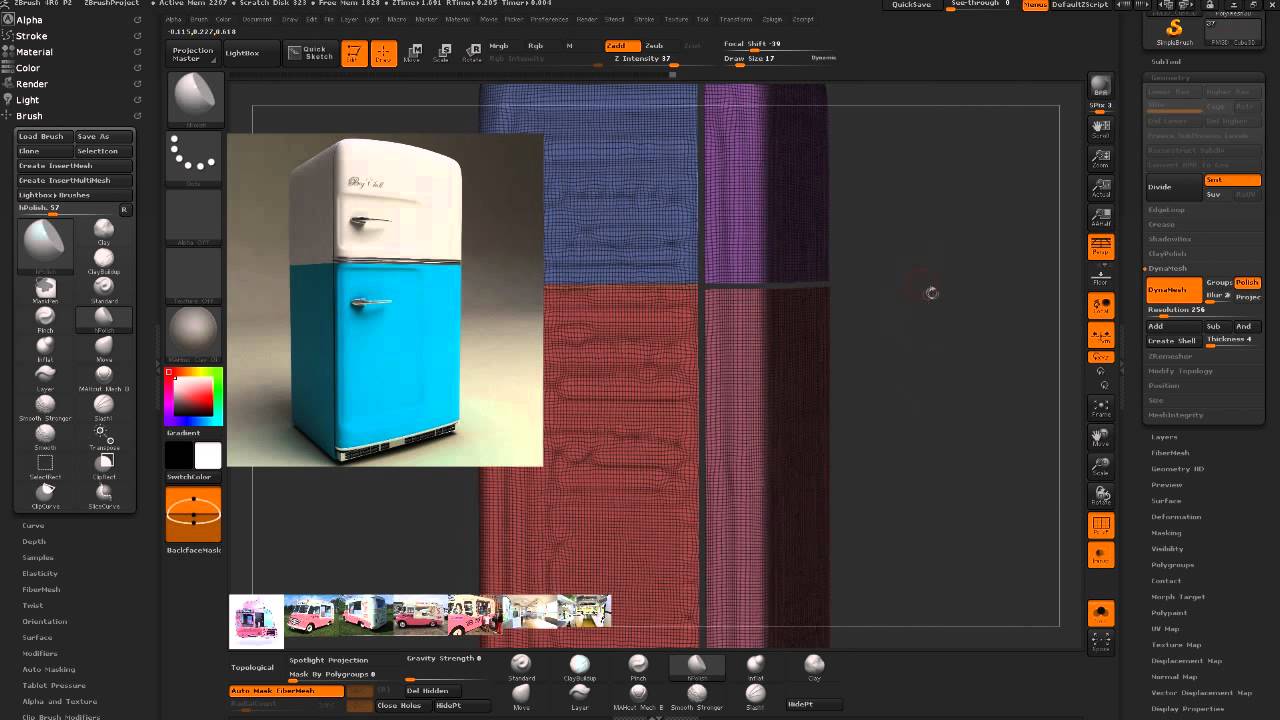 Hard Surface - Cartoon Car P2 | 2014 | - YouTube