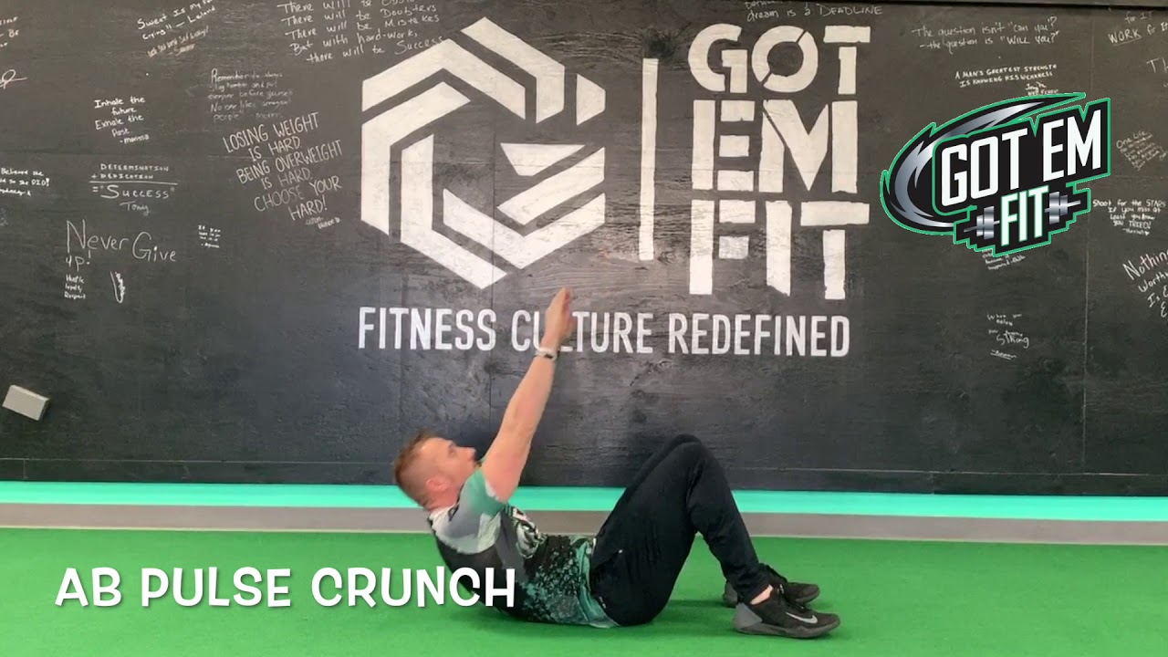 CORE-AB Pulse Crunch - YouTube