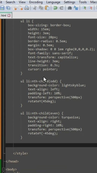 Buat List Animasi Pake Htmlandcss Html Css Programming Youtube 