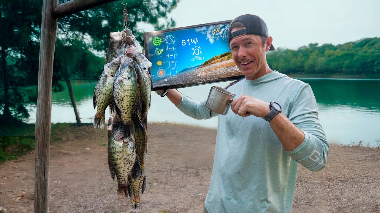 CRAPPIE FISHING HAVEN! Transforming a Rustic Camp into a High Tech ...