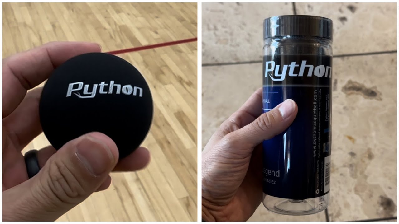 Python Balls Racquetball Review - YouTube