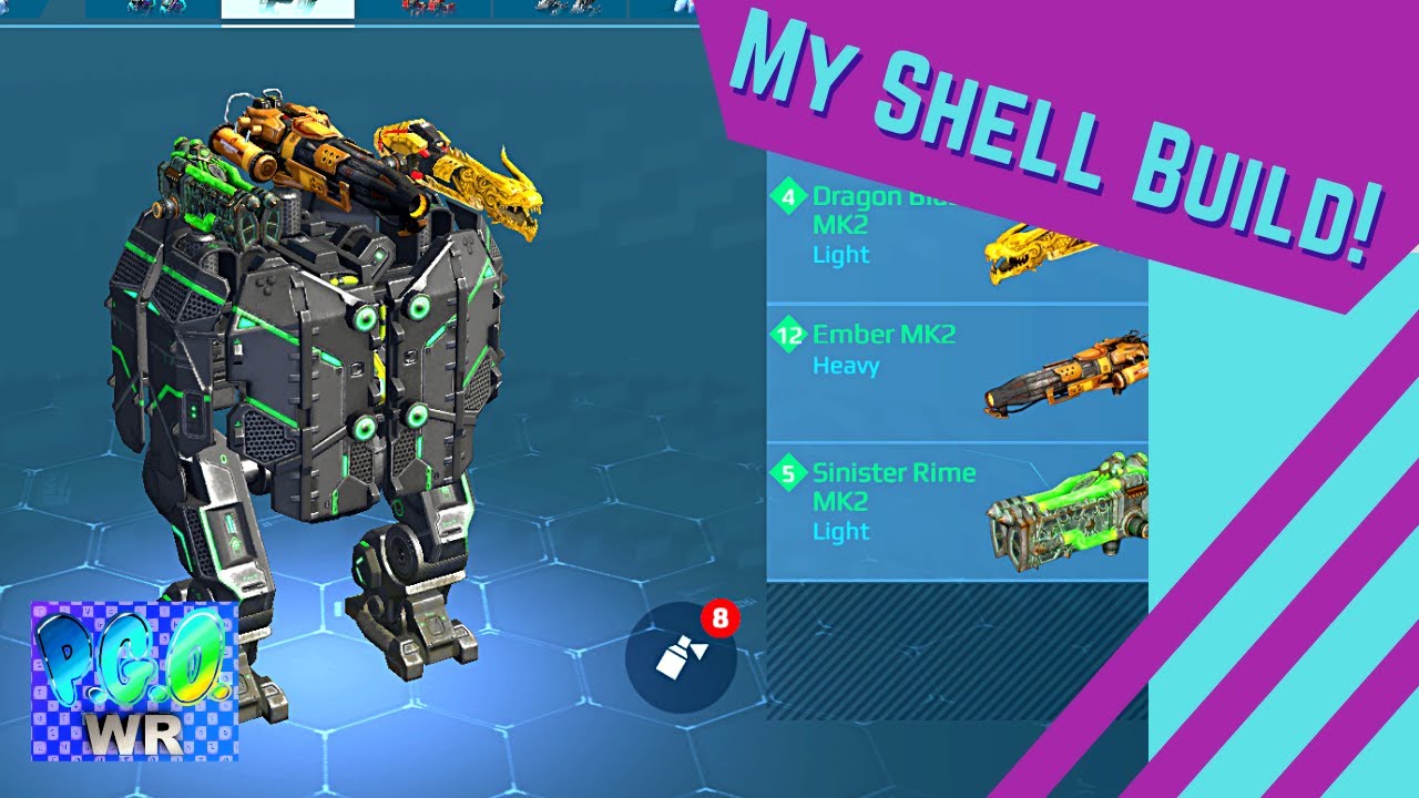 War Robots [WR] My Shell in a Nutshell #WRwinShell - YouTube