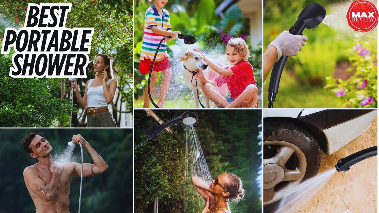 Top 10 Best Portable Shower You Must Have to Watch Before Buying - YouTube