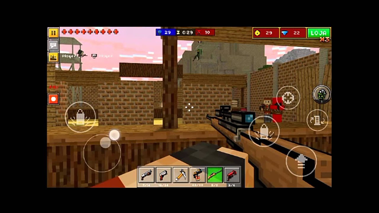 Pixel Gun 3D + Monster Kill - YouTube