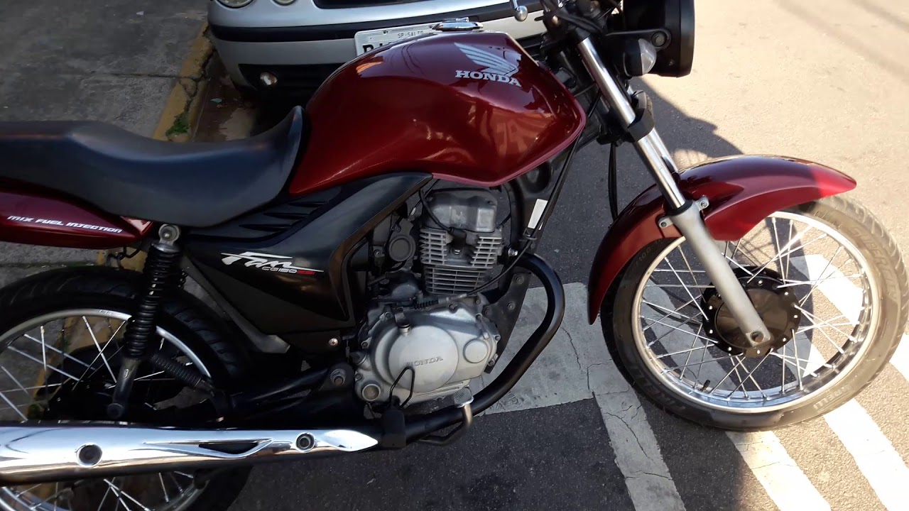 Honda CG fan 150 2012 ,restauracão do kit e tanque,novos adesivos e ...