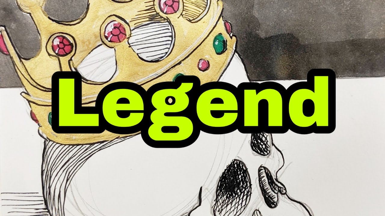 inktober day 15 legend - theartproject (2019) chad brown - YouTube